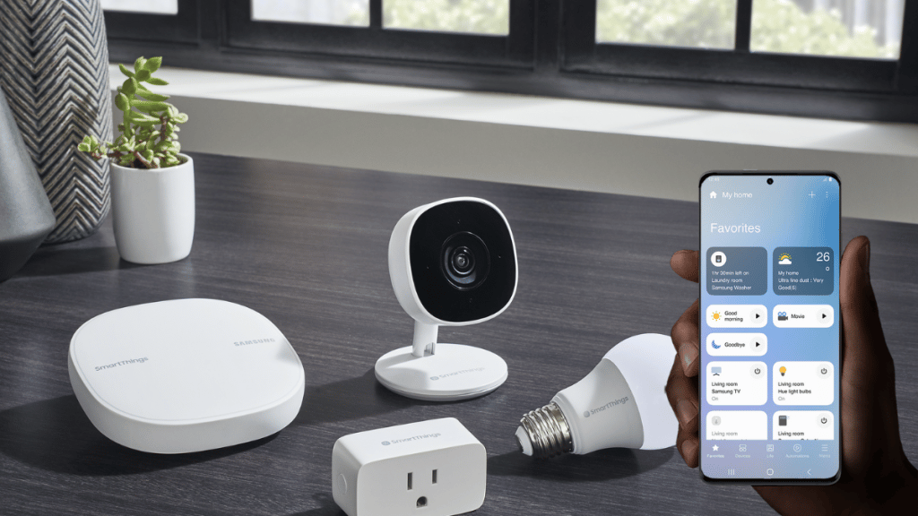 Con la App SmartThings tienes tu hogar inteligente